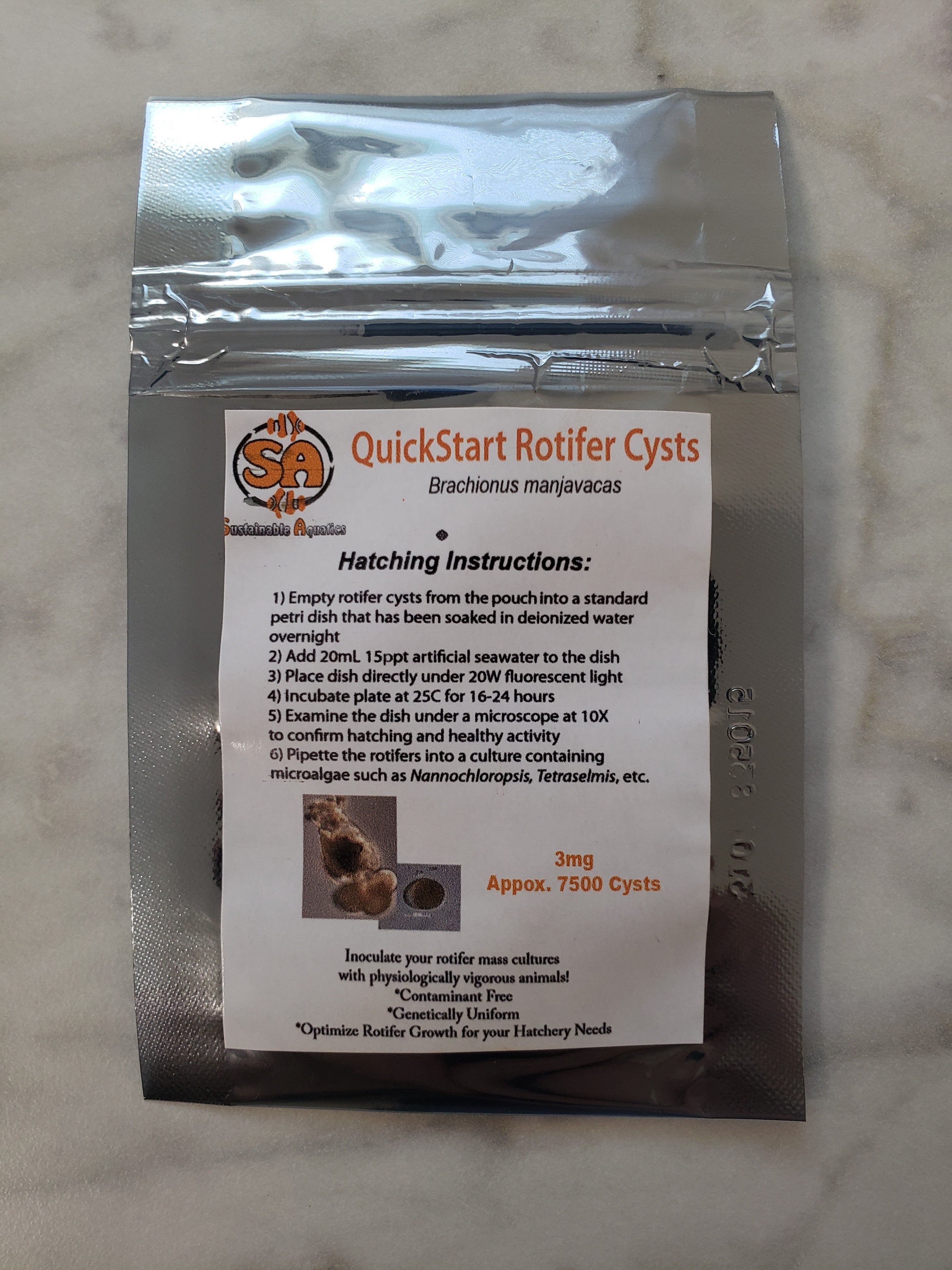 Resting Rotifer Cysts – www.snextracts.com